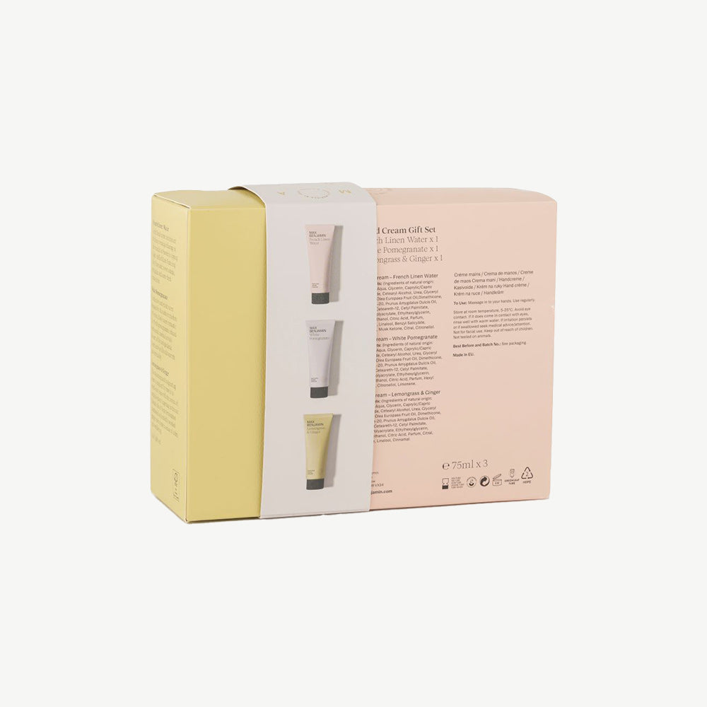 Max Benjamin Hand Cream Trio Gift Box – Arighi Bianchi