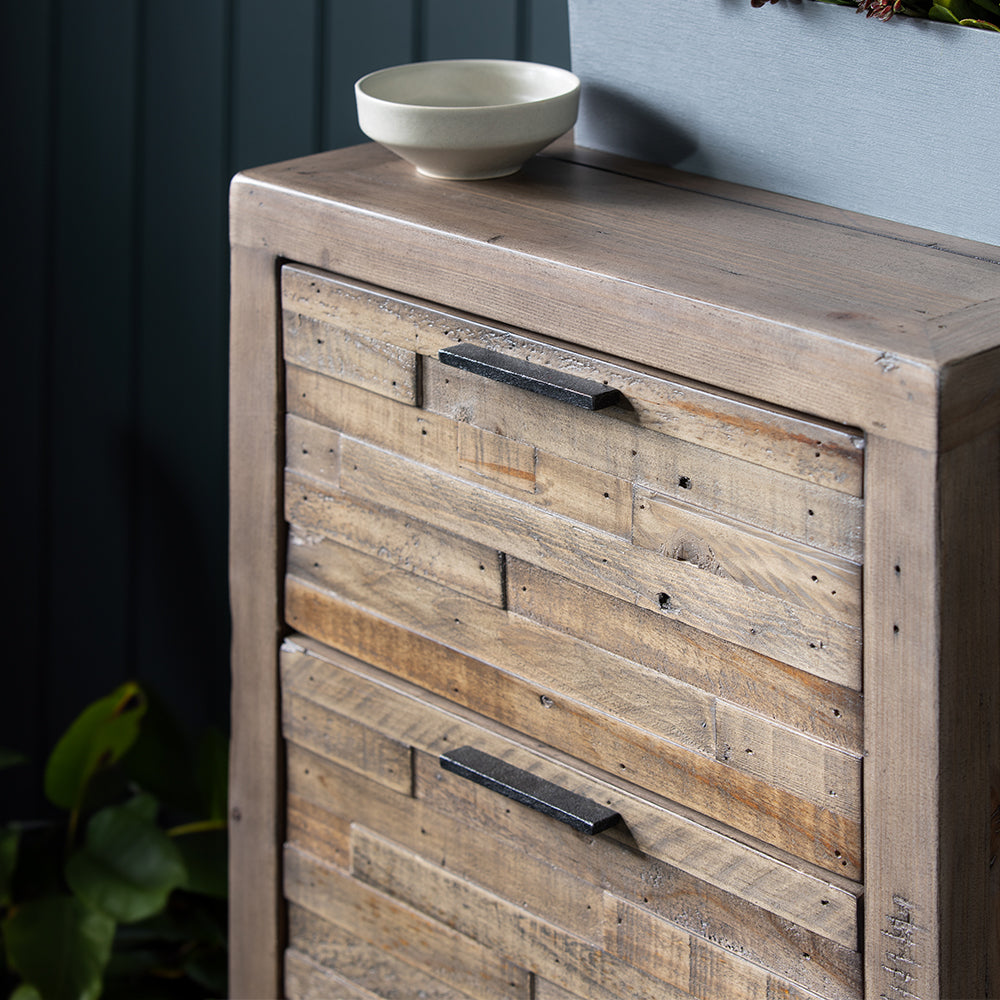 Camia Grey 6 Drawer Tallboy – Arighi Bianchi