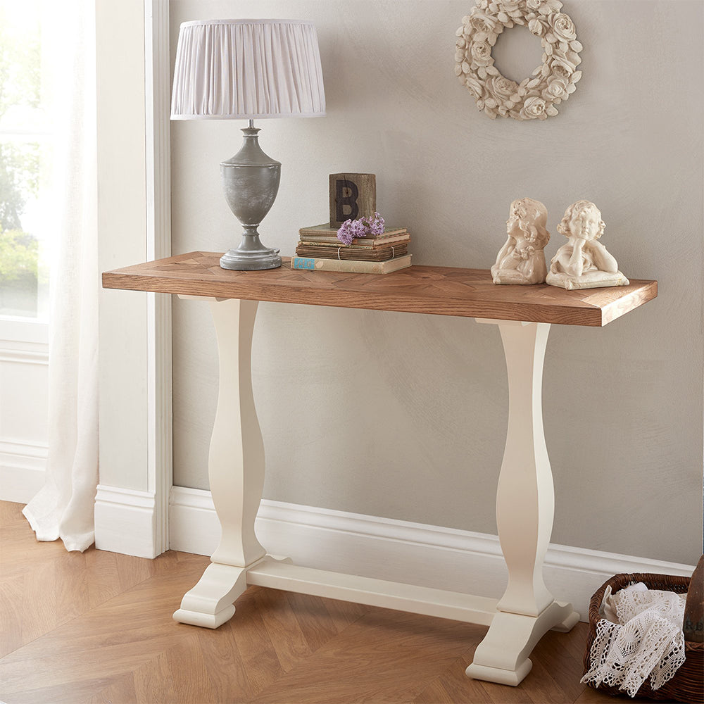 Hamilton Two Tone Console Table – Arighi Bianchi
