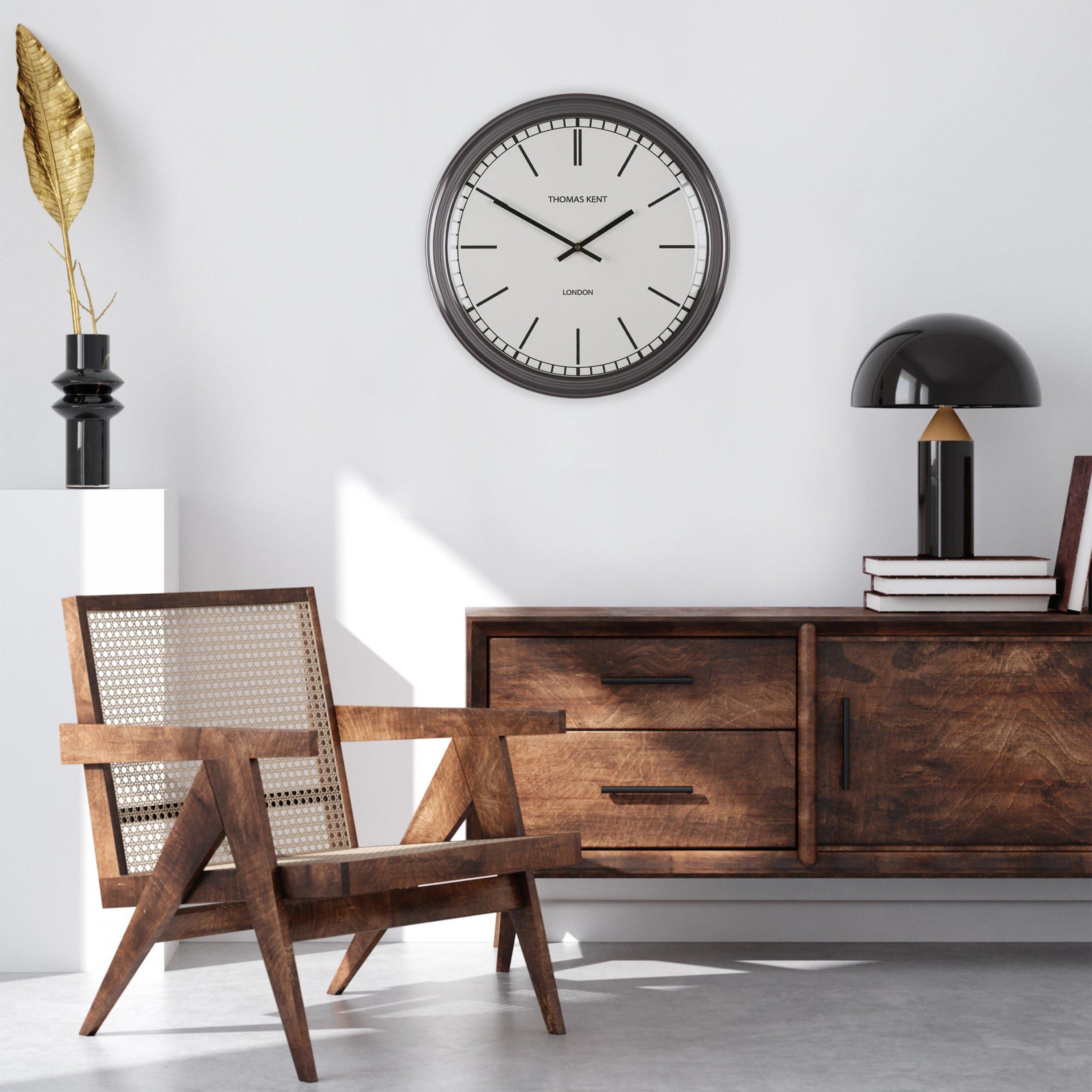 20" Haymarket Wall Clock Slate – Arighi Bianchi