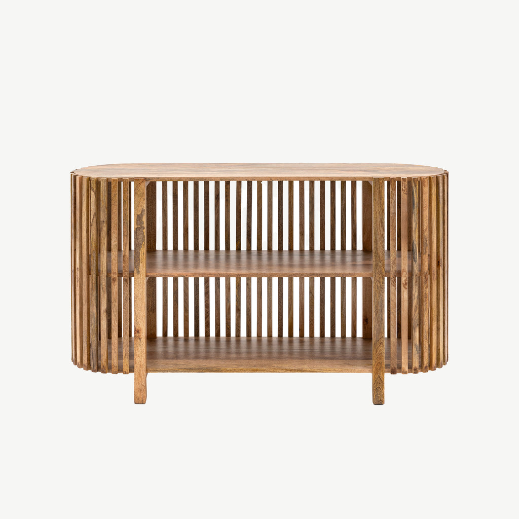 Ludlow Slatted Console Table – Arighi Bianchi