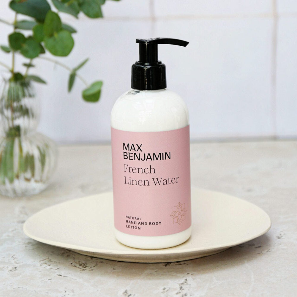 Max Benjamin Hand & Body French Linen Wash & Lotion Gift Set – Arighi ...