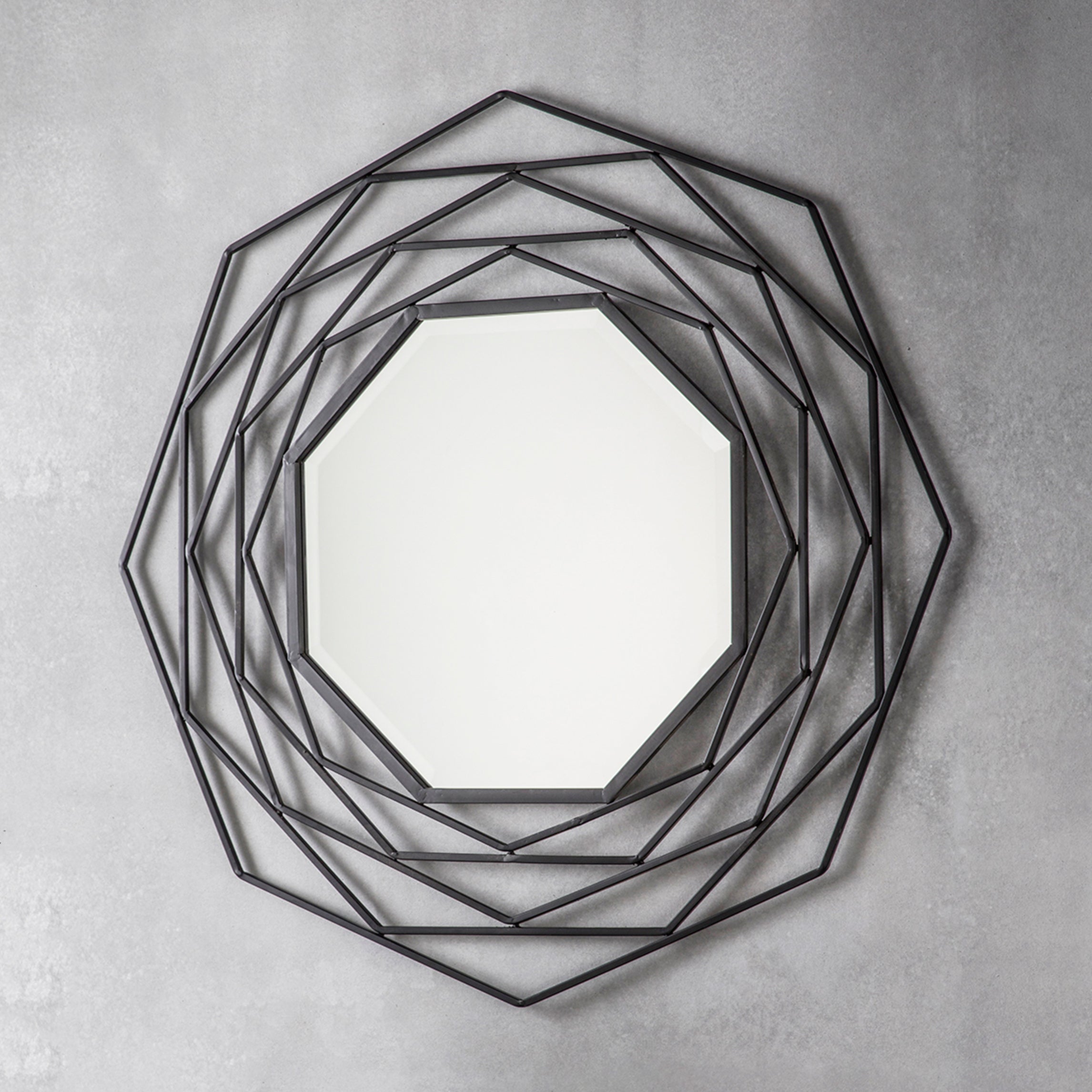 Valencia Octagonal Geometric Mirror – Arighi Bianchi
